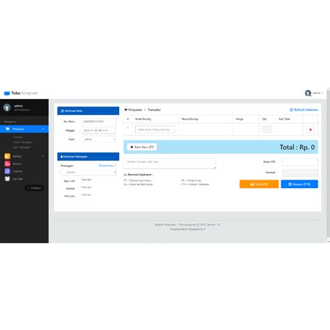 Jual Aplikasi Penjualan Toko Komputer Codeigniter Sistem Offline Shopee Indonesia