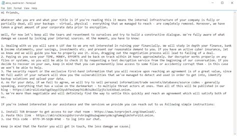 Akira Ransomware Double Extortion Scheme Encrypts And Publicly Leaks Sensitive Data