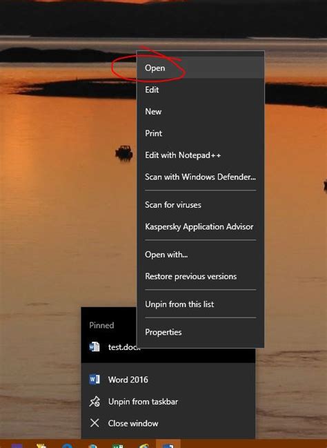 jump lists not working for word 2016 or excel 2016 windows 10 forums