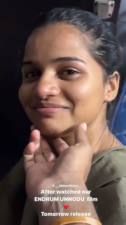 Moni Reaction After Seeing 👀 Endrum Unnodu Film 🎥 1mviews💫💗 Nrfm