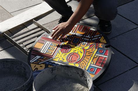 萬華人孔蓋｜wanhua Manhole Cover On Behance