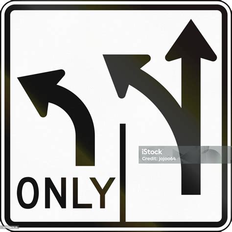 레인 켜 미국의 Mutcd도로 표지판허용 0명에 대한 스톡 벡터 아트 및 기타 이미지 0명 Left Turn 도로 표지판