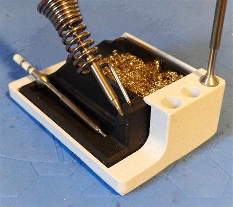Gridfinity Ersa Pico Holder W Ts100 Pinecil Tip Storage By Dakoriki