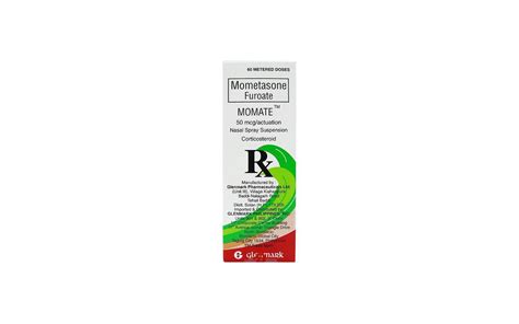 Chai Xịt Momate Nasal Spray Mcg Glenmark Trị Viêm Mũi Dị Ứng Nhà Thuốc G