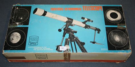 A Prinz Optics Equatorial Astronomical Telescope Boxed