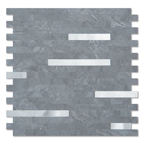 Peel And Stick Metal Tiles Metal Backsplash Tiles For Kitchen