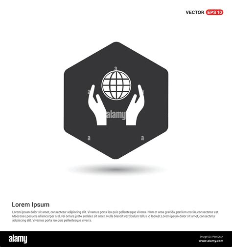 Globe In Hand Icon Stock Vector Image And Art Alamy