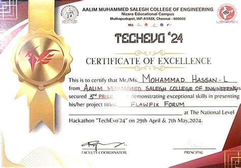 Codedebugging Hackathon Nationallevel Problemsolving Softwareengineering Achievement