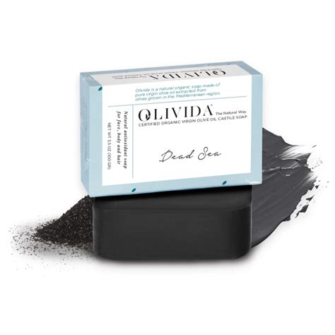 Olivida Dead Sea Mud Bar Soap