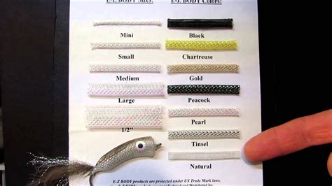 E Z Body Fly Tying Tubing Introduction Youtube