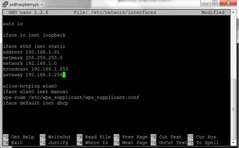Tutorial How To Give Your Raspberry Pi A Static Ip Address