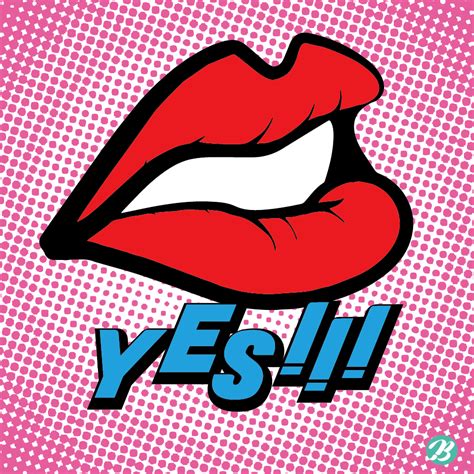 입술 팝아트 일러스트 Ai 무료다운로드 Lip Pop Art Illustration Urbanbrush 팝 아트