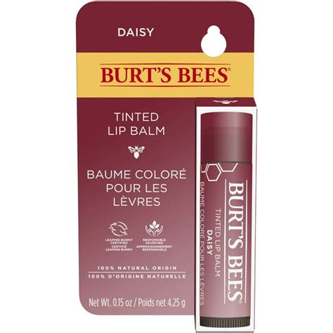 Burts Bees 100 Natural Origin Moisturizing Tinted Lip Balm Daisy