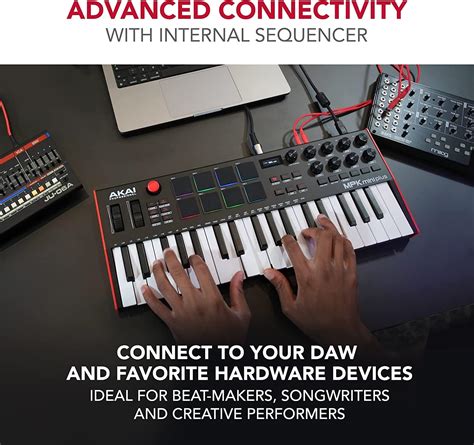 Buy Akai Mpk Mini Plus 37 Key Compact Midi Keyboard Controller With Mpc Beats Software Pack