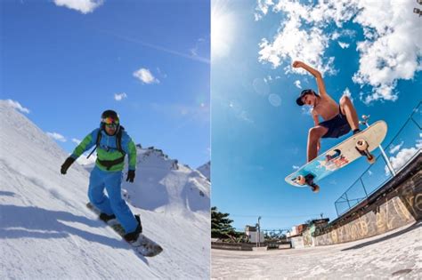 Snowboard Vs Skateboard Understanding The Differences