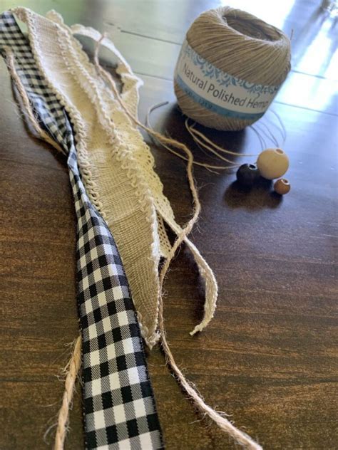 How To Make Wood Bead Tassel Diy Decor