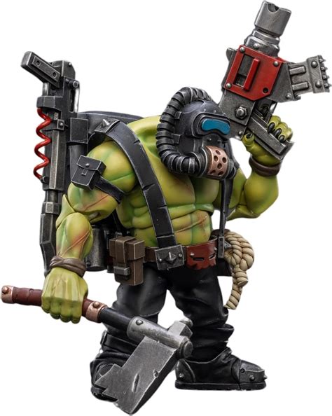 JOYTOY 118 Warhammer 40 000 Figura de acción Ork Kommandos Snarit