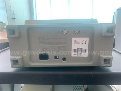 20 Mhz Oscilliscope Govdeals