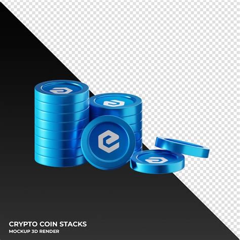 Premium Psd Ecash Xec Coin Stacks Cryptocurrency 3d Render Illustration