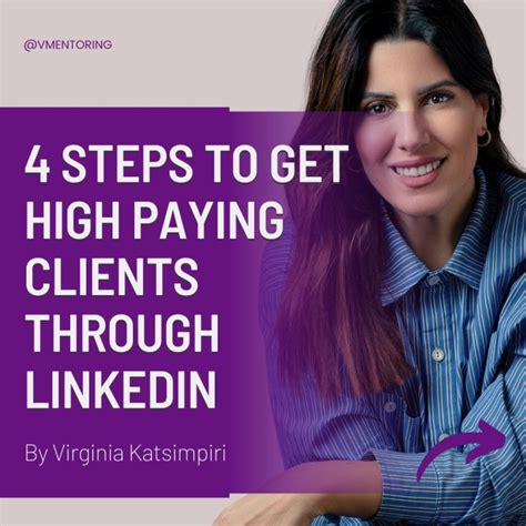 4 Steps To Get High Paying Clients Through Linkedin By Virginia Katsimpiri