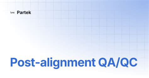 post alignment qa qc partek