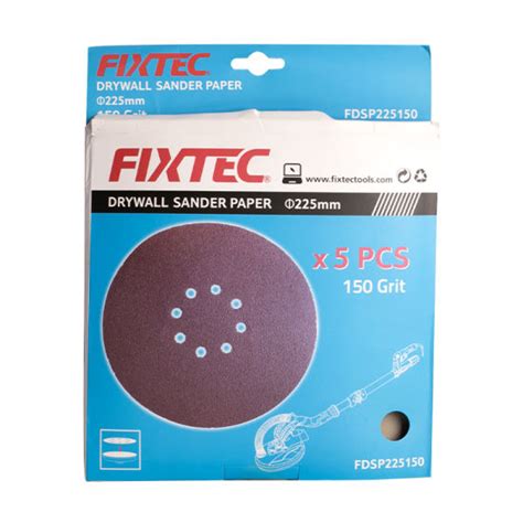 Fixtec Drywall Sander Paper 225mm 120grit Inovus Partner Portal