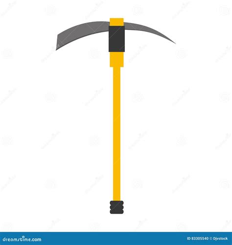 Pickaxe Tool Mining Extraction Stock Illustration Illustration Of