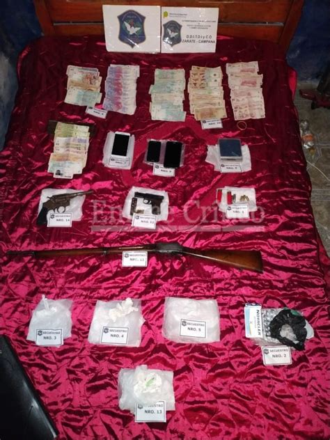 Otro Golpe Al Narcomenudeo En Zárate Incautan Cocaína Plantas De
