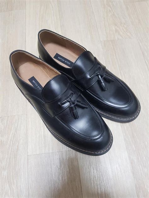 Match Stick 매치스틱 정품 남성가죽로퍼 헬로마켓