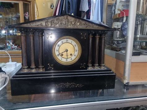 Mantel Clocks Marble Mantle Clock Works Just The Chiming System Not