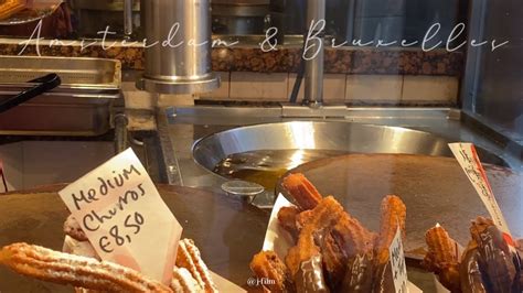 🇳🇱🇧🇪 Vlog 2박3일 암스테르담 • 브뤼셀 여행 브이로그asterdam • Bruxelles Vlog 힐링 한 스푼 가득 담아☁️🍃 Ft Erasmus