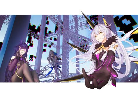 Kiana Kaslana Bronya Zaychik Raiden Mei Raiden Mei Kiana Kaslana And 1 More Honkai And 1