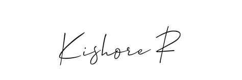 88 Kishore R Name Signature Style Ideas Creative Online Signature