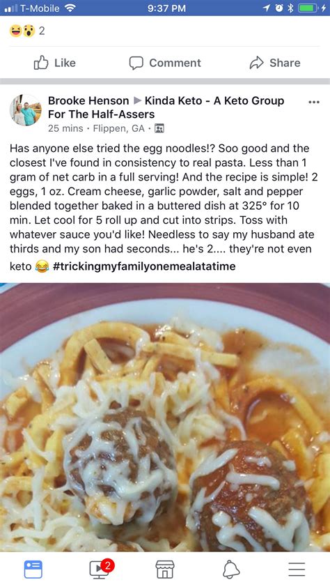 Keto Egg Noodles Keto Recipes Easy Low Carb Keto Recipes Keto Diet