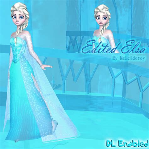 Mmd Frozen Edited Elsa Dl By Msselderey On Deviantart