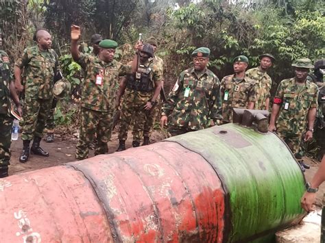 Army Cracks Down On Illegal Refineries Arrest 13 Suspects Recovers 2