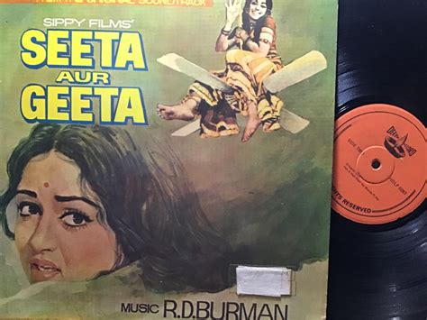 Lp Seeta Aur Geeta Rahul Dev Burman Asha Bhosle Oop Indian Vinyl