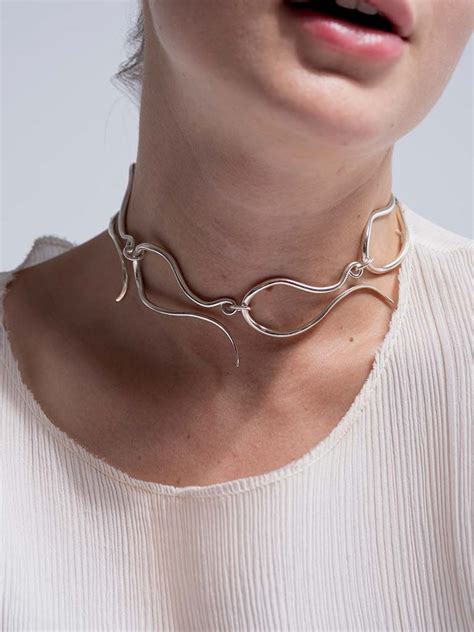 Root Necklace Silver