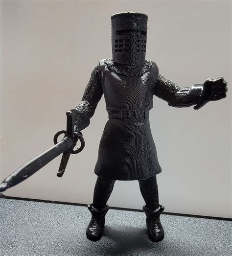 3d Printable Black Knight From Monty Python Highlands Miniatures By Highlands Miniatures