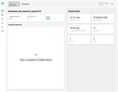 Using Attu As Admin Gui For Milvus Xiaos Tech Note