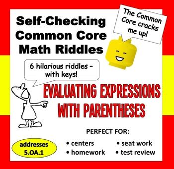 Self Checking Math Riddles Evaluating Numeric Expressions By Rogue Algorithm