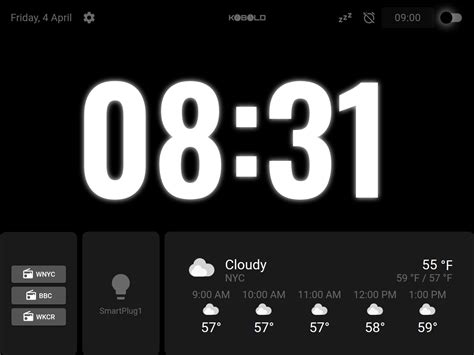Kobold Turn An Old Device Into A Multi Alarm Clock Dashboards And Frontend Home Assistant