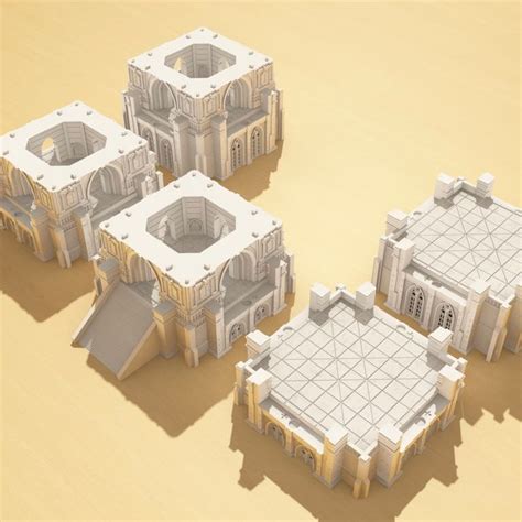 3d Printable Concretium Modular Bridges By Lumosminiatureterrain