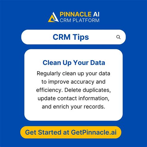 Crmtips Dataquality Efficiency Pinnacleai Pinnacle Ai
