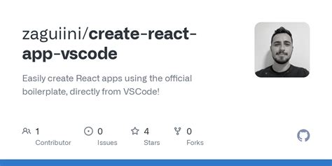 GitHub Zaguiini Create React App Vscode Easily Create React Apps