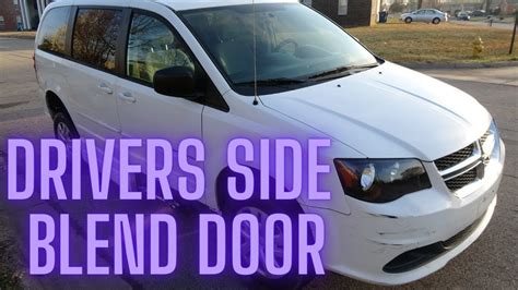 Dodge Grand Caravan Drivers Side Blend Door Youtube