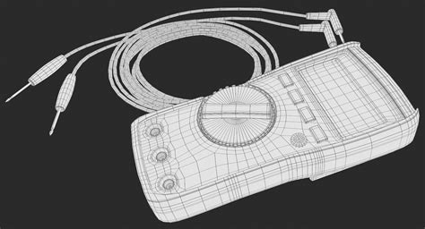 Multimeter 3d Model 39 3ds Dae Fbx Obj Stl Unknown Blend Max