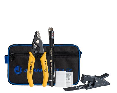 Jonard Tk 183 Fiber Optic Connector Clean And Prep Kit W Cleaver