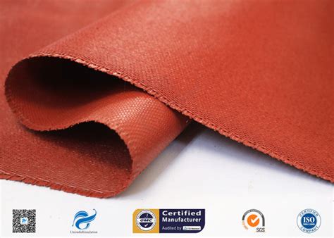 Heat Resistance Fiberglass Fabric Roll Silicone Coated Fiberglass