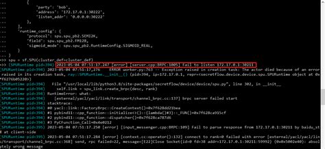 隐语部署问题 · Issue 494 · Secretflowsecretflow · Github